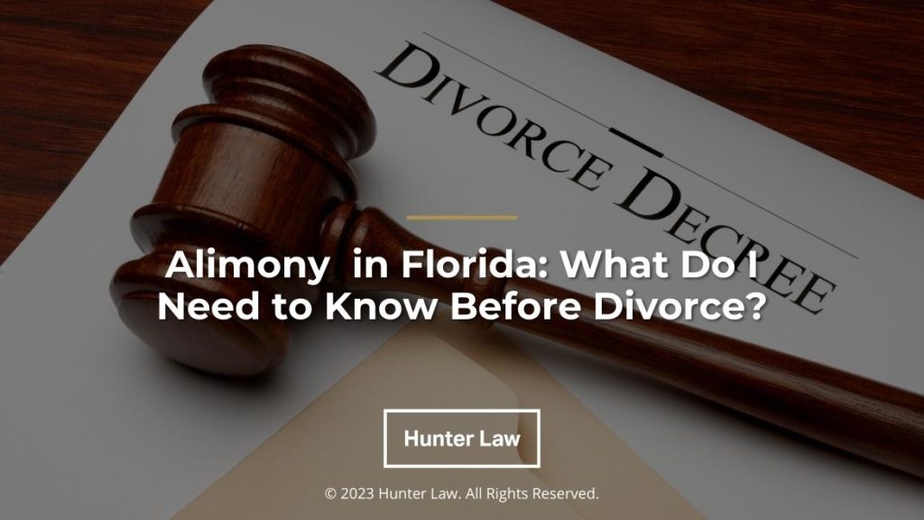 Alimony in Florida Explained: What You Need to Know Now