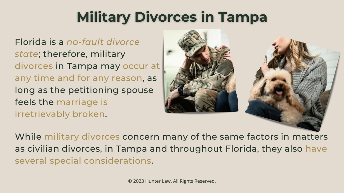 Military Divorce Services in Tampa, Florida - Hunter Law