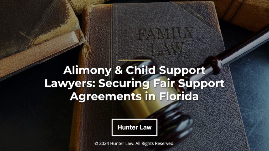 Alimony & Child Support Lawyers: Securing Fair Support Agreements in ...